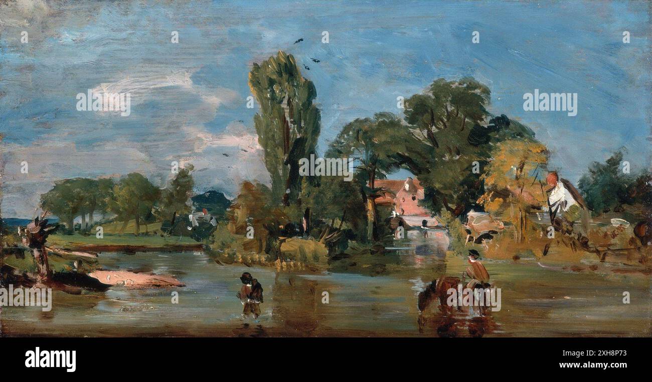 John constable flatford mill hi-res stock photography and images - Alamy