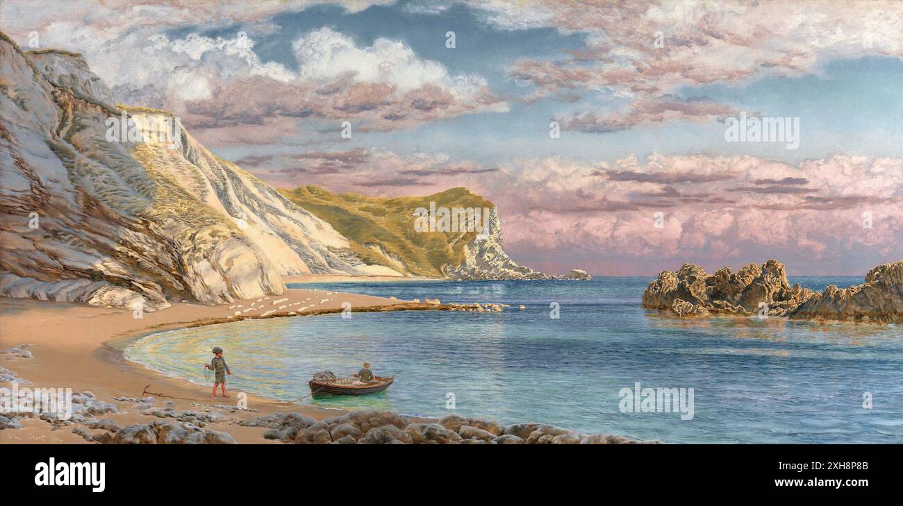 John brett painting hi-res stock photography and images - Alamy