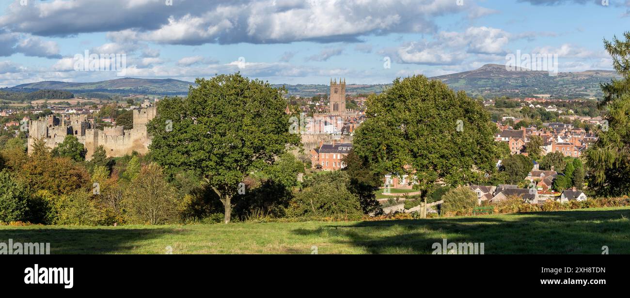 Whitcliffe common ludlow hi-res stock photography and images - Alamy