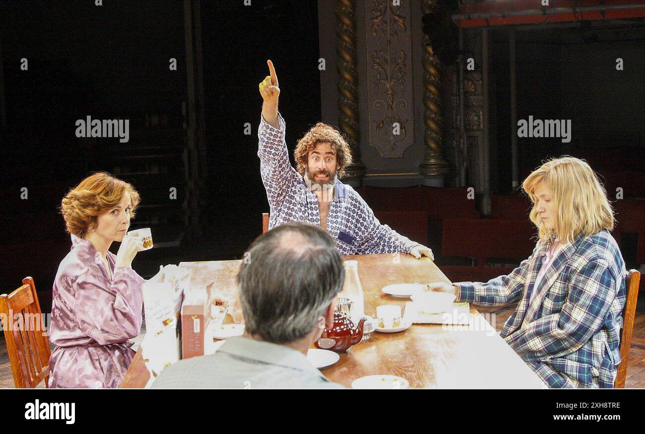 clockwise from left: Amanda Root (Sarah), Stephen Mangan (Norman ...