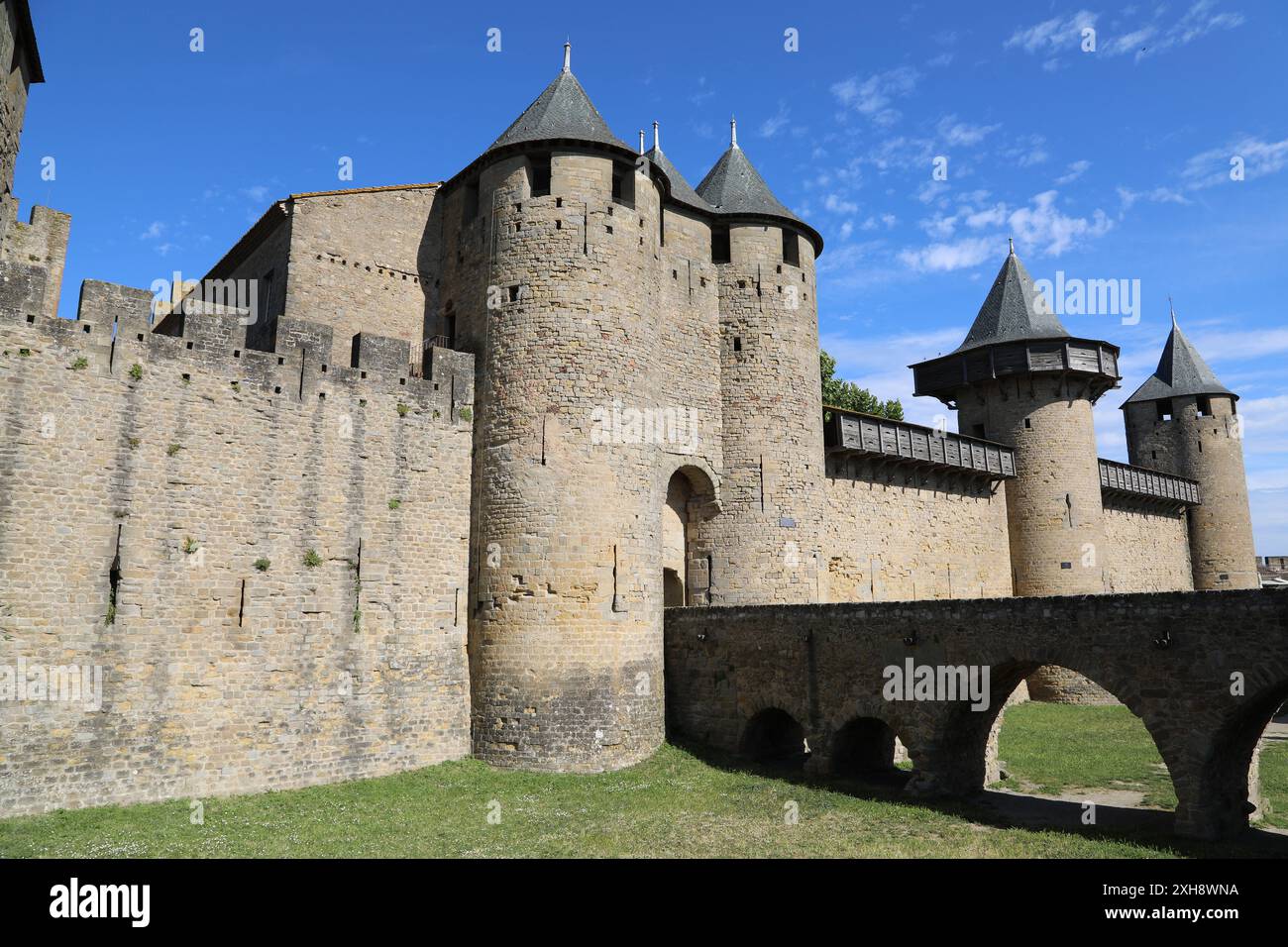 Medieval citadel at Carcassonne in Southern France Stock Photo - Alamy
