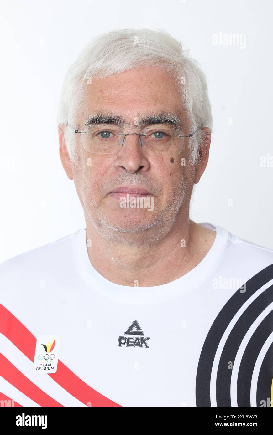 Jean-Pierre Delchef pictured during a photoshoot for the Belgian ...