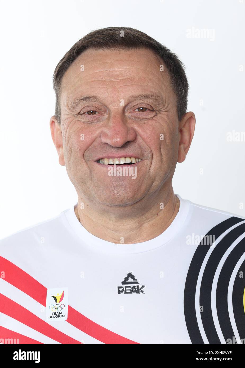 Pascal Mertens pictured during a photoshoot for the Belgian Olympic ...