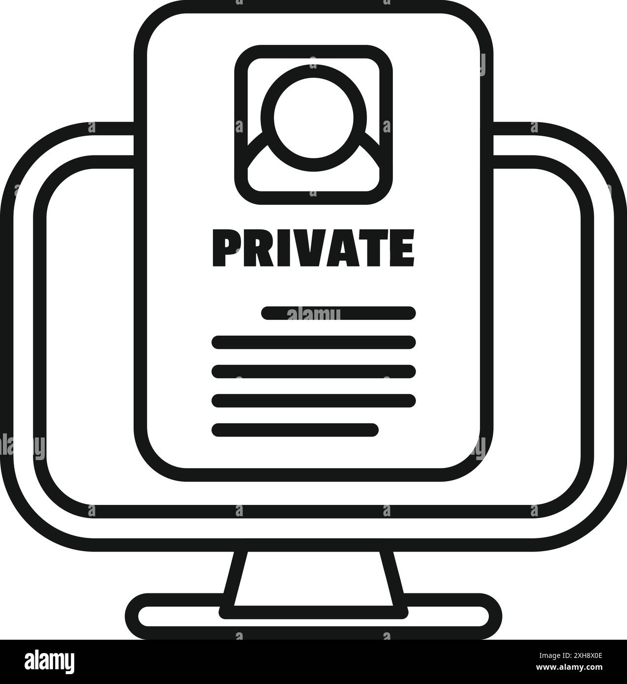 Privacy screen Black and White Stock Photos & Images - Alamy
