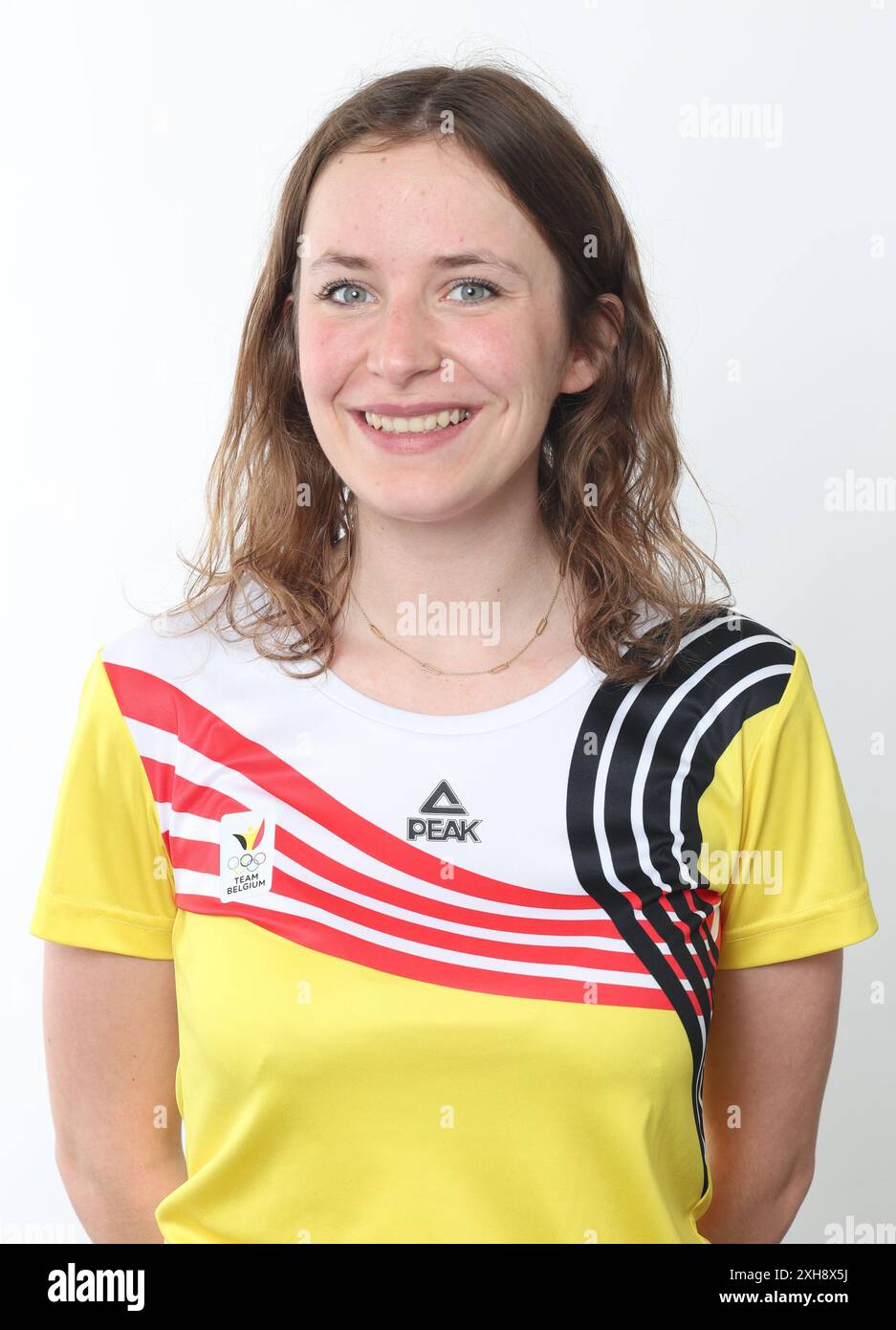 Brussels, Belgium. 12th July, 2024. Valentine Poupart pictured during a ...