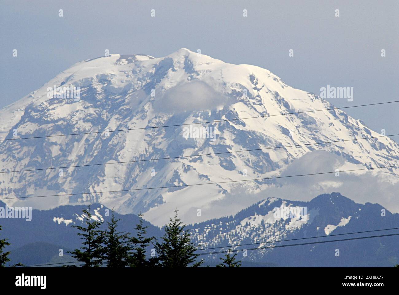 buckley/Washington state View of Mount Rainier 21 June 2014 (Photo by ...