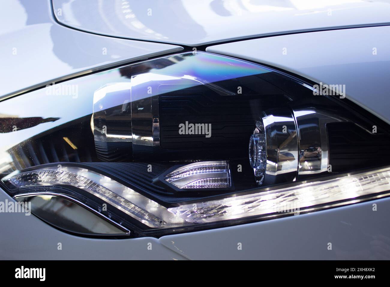 Karma headlight hi-res stock photography and images - Alamy