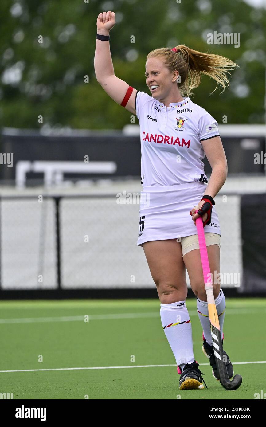 Kortrijk, Belgium. 12th July, 2024. Belgium's Vanessa Blockmans ...