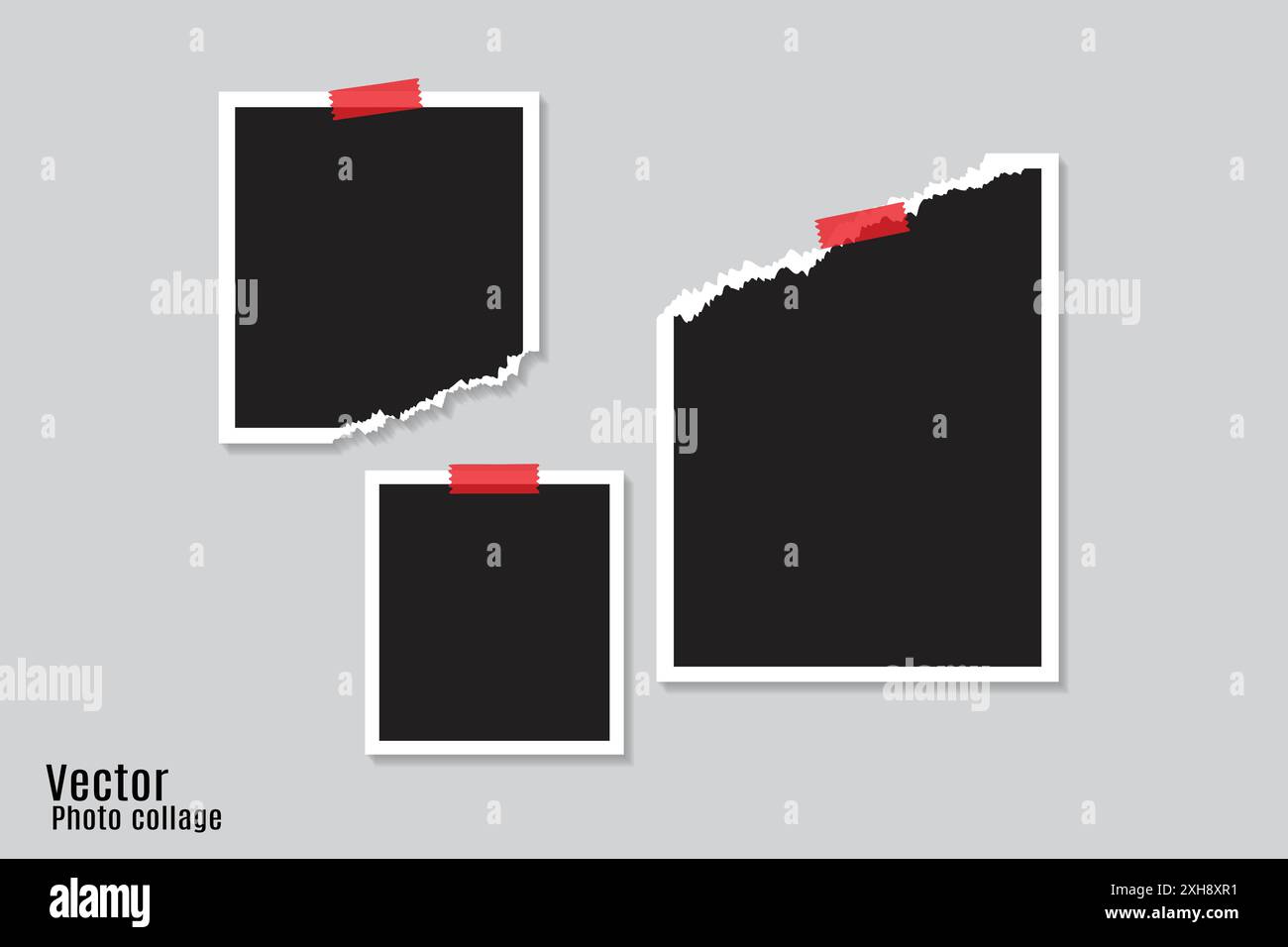 Old paper clip cut out Stock Vector Images - Alamy