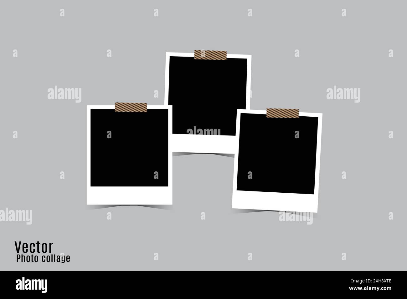 Composite photo collage template Stock Vector Images - Alamy