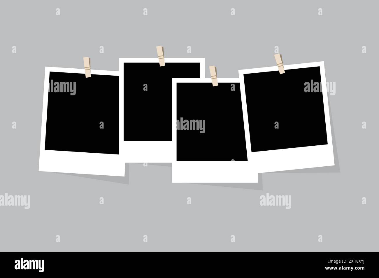 Composite photo collage template Stock Vector Images - Alamy