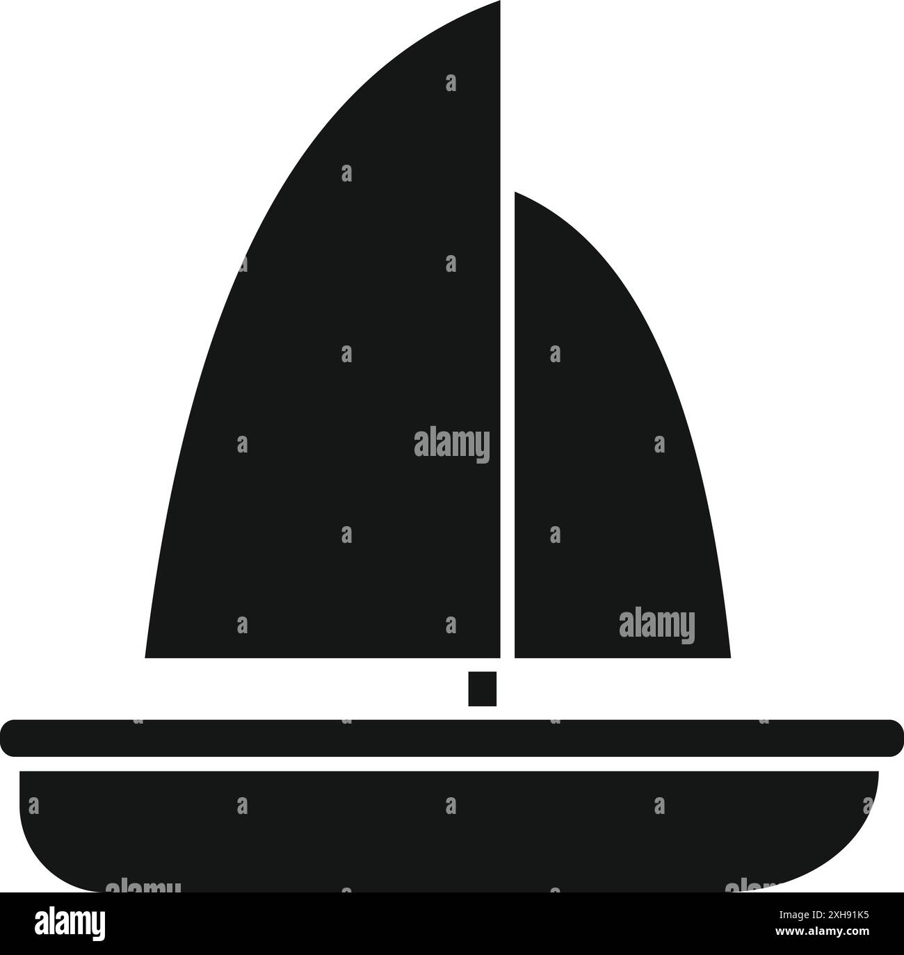 Boat sailing away Cut Out Stock Images & Pictures - Alamy