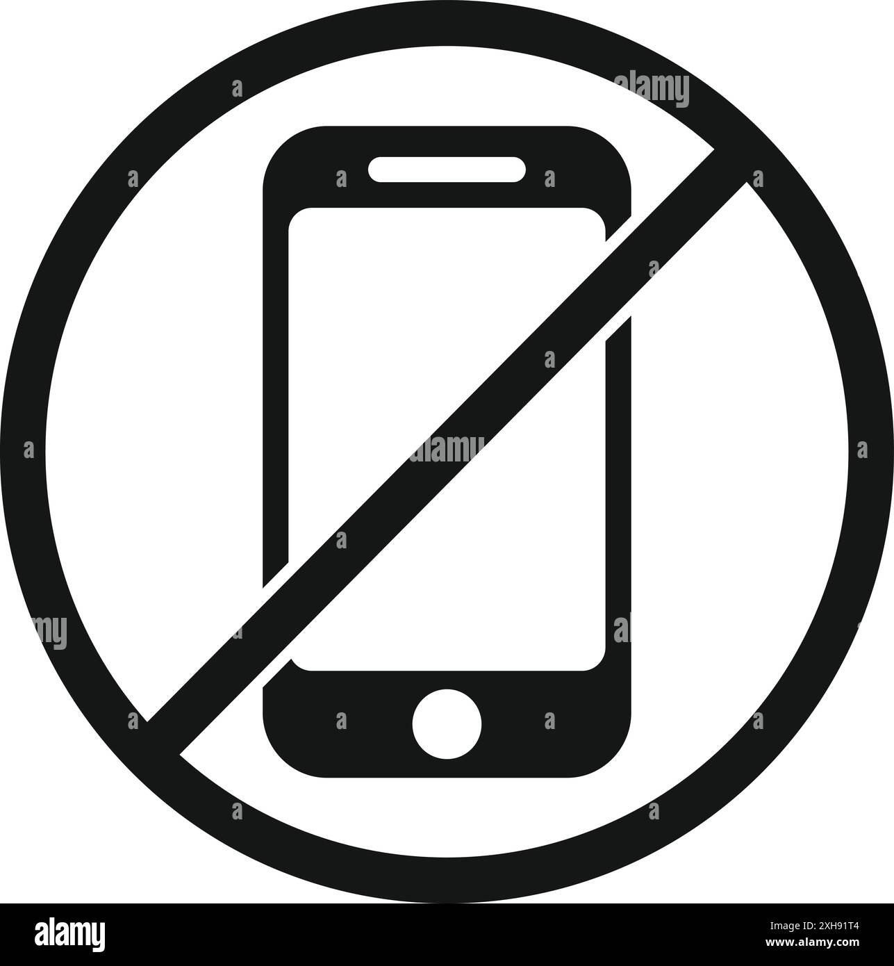 Cell phone ban Black and White Stock Photos & Images - Alamy
