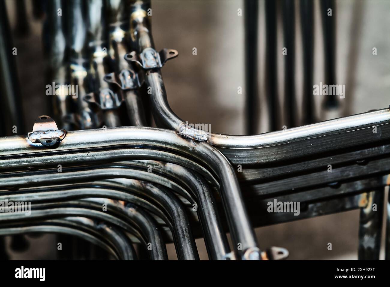 Industry steel structures metal hi-res stock photography and images - Alamy