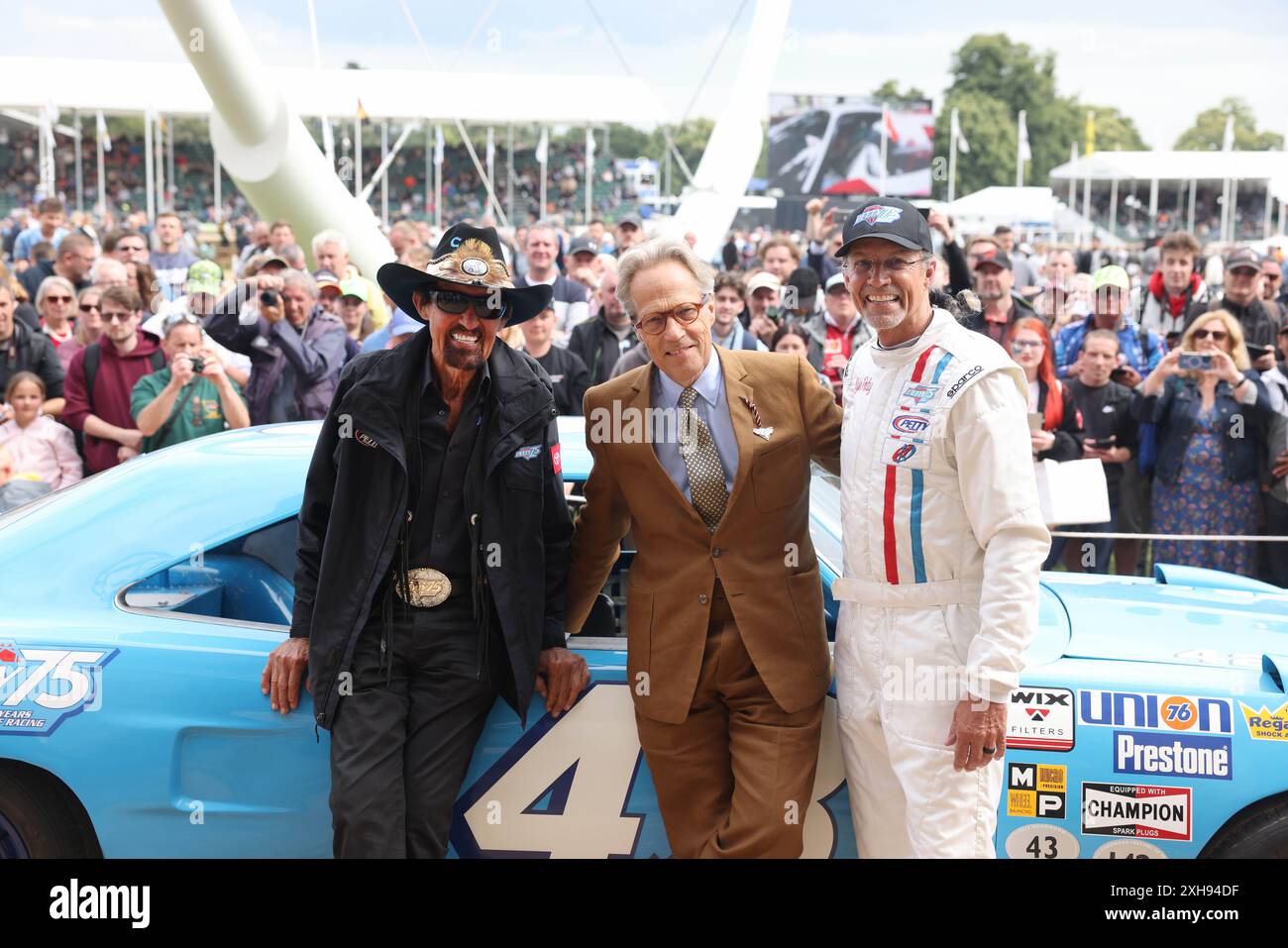 EDITORIAL USE ONLY NASCAR driver Richard Petty, AKA 'The King', The ...