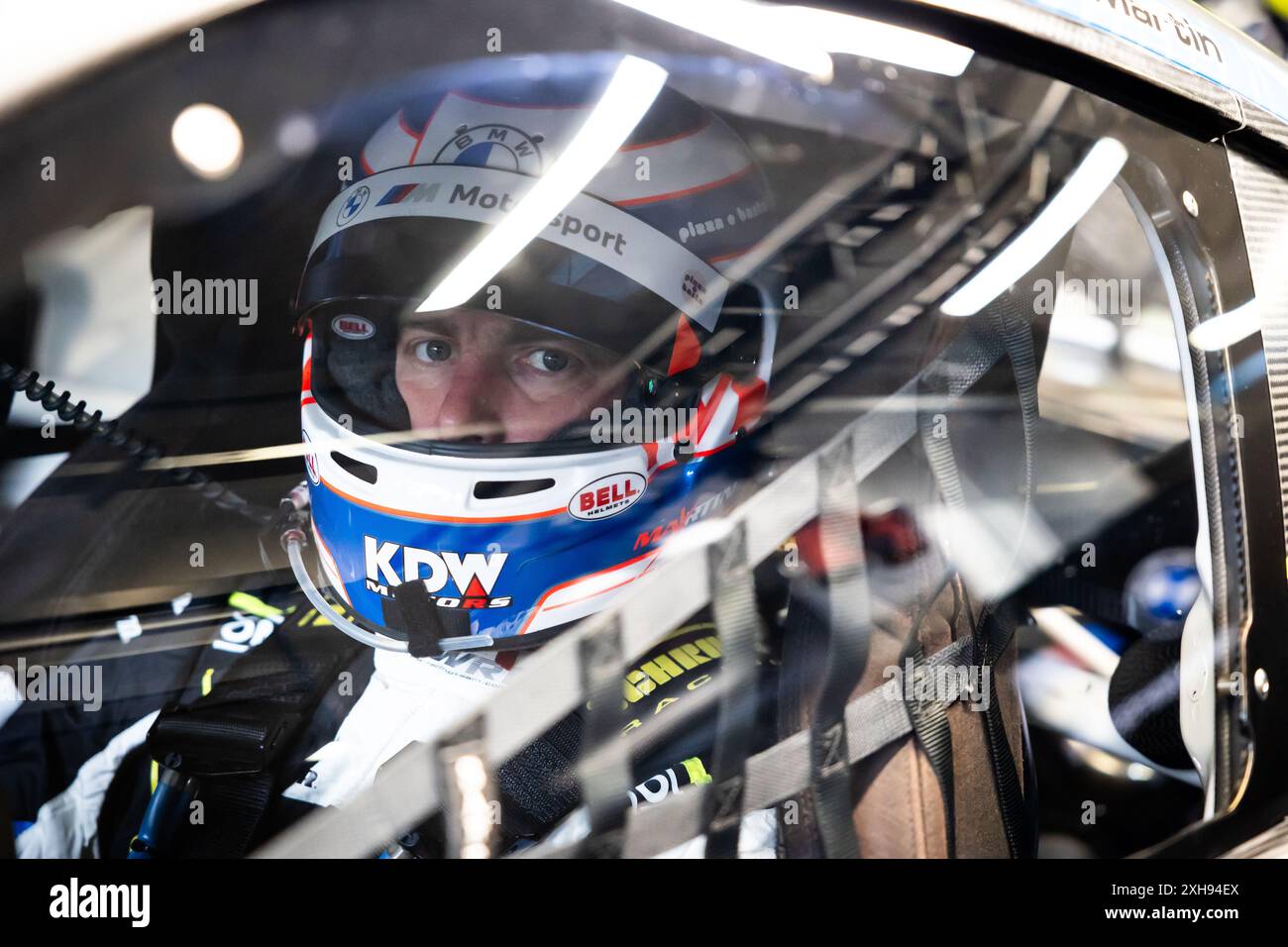 MARTIN Maxime (bel), Team WRT, BMW M4 GT3, portrait during the 2024 ...