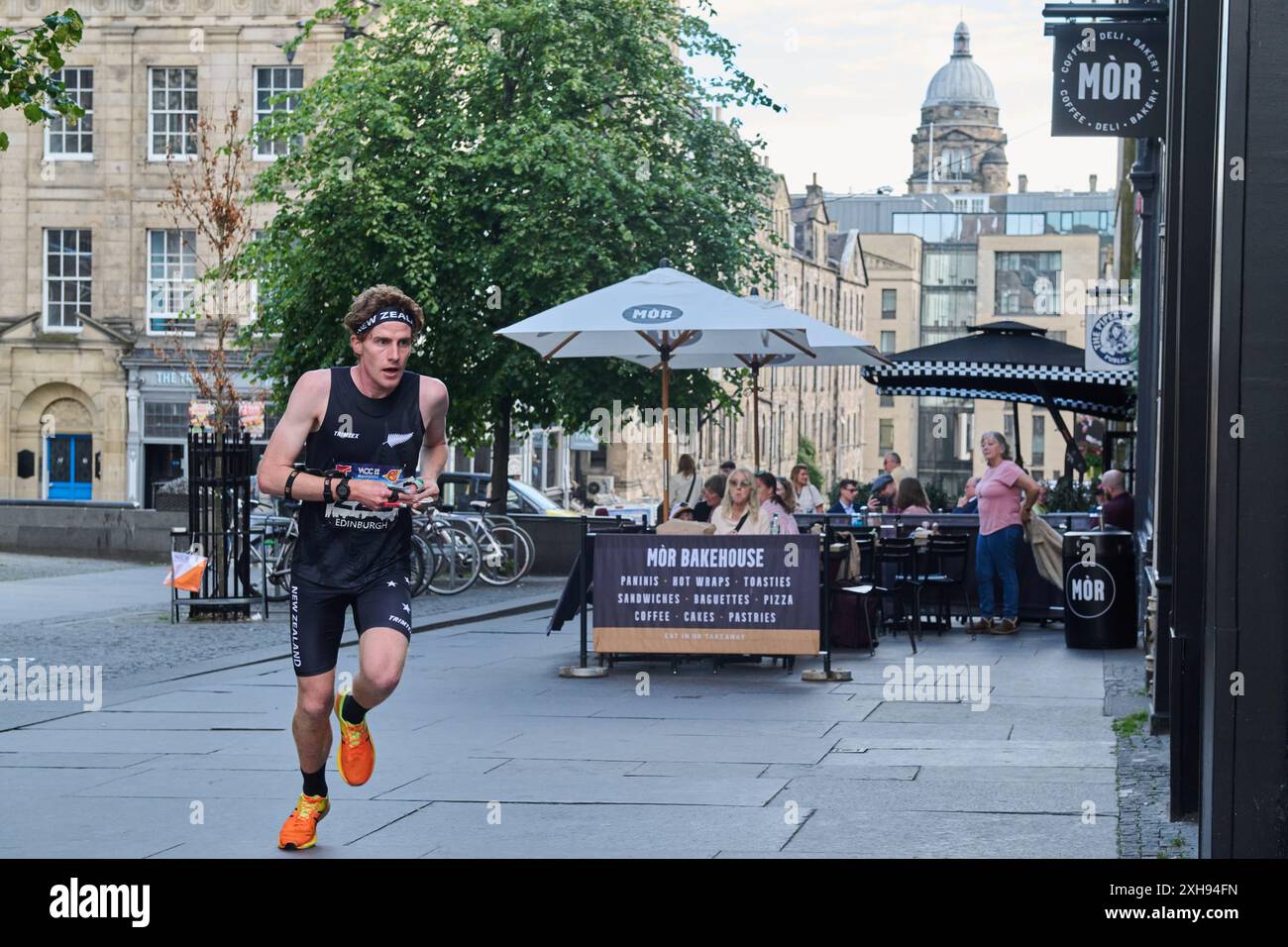 Edinburgh Scotland, UK 12 July 2024. World Orienteering Championship takes place in the City ...