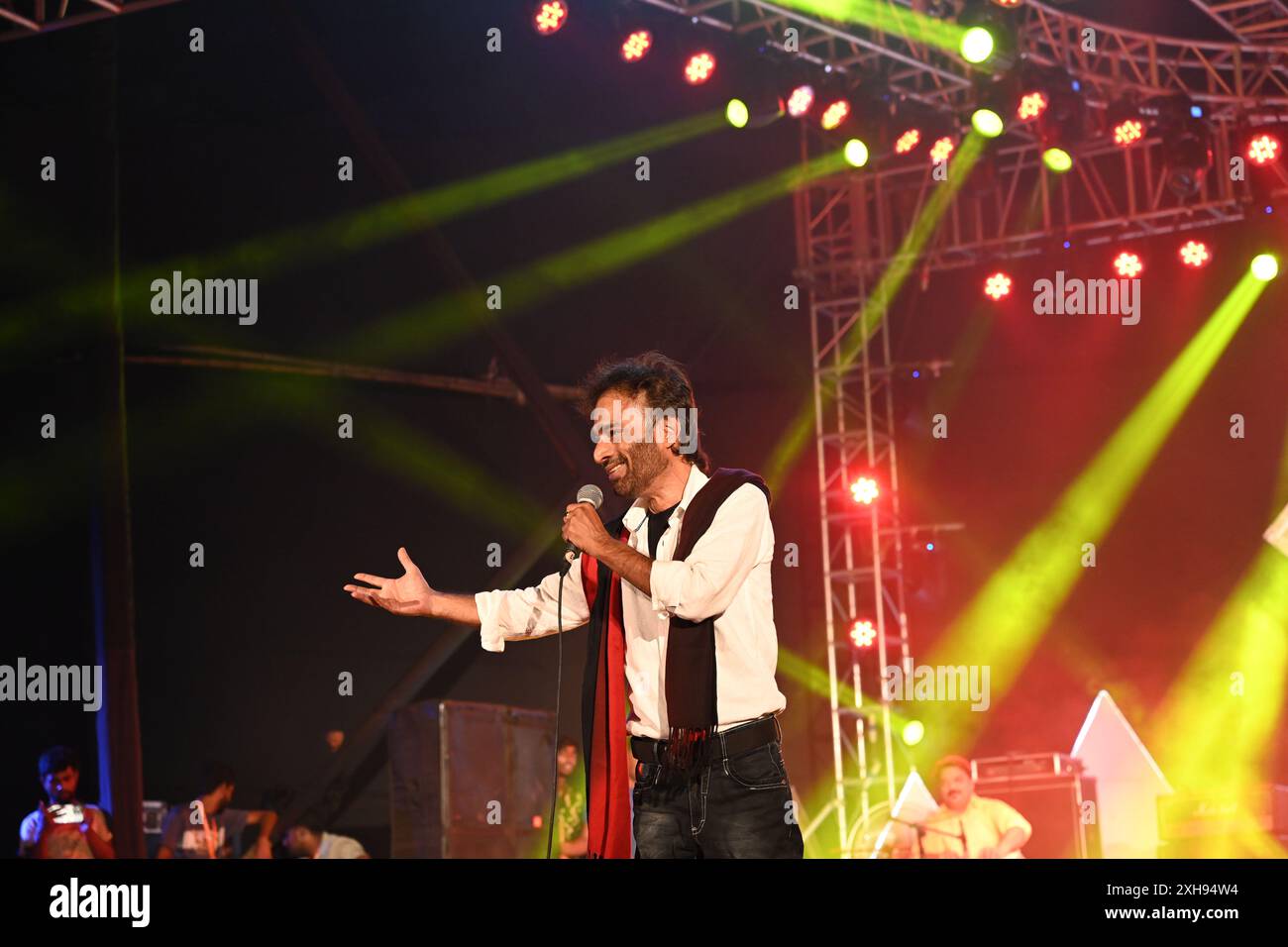 Dhaka, Bangladesh. 12th July, 2024. Indian Famous Singer Nachiketa ...