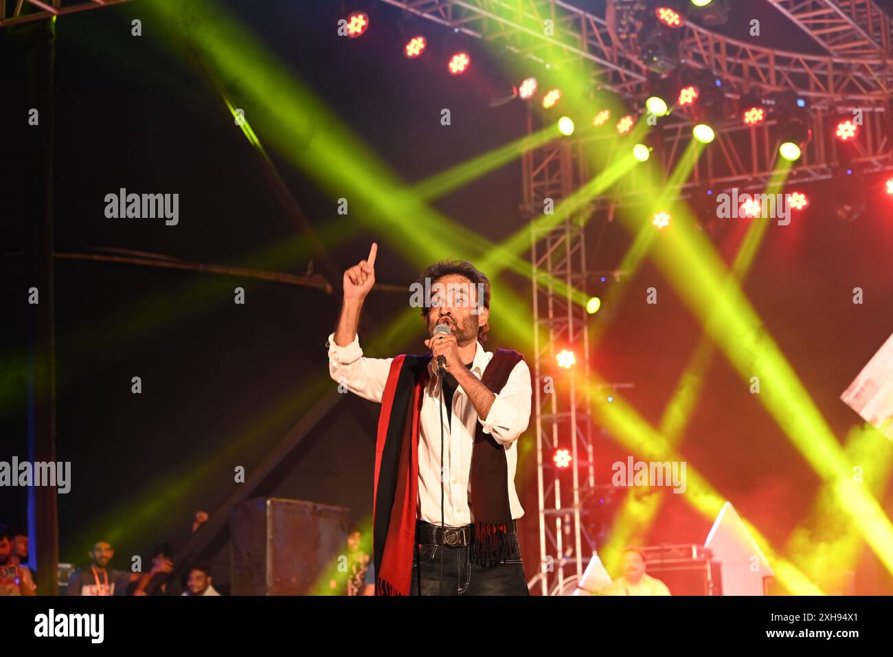 Dhaka, Bangladesh. 12th July, 2024. Indian Famous Singer Nachiketa ...