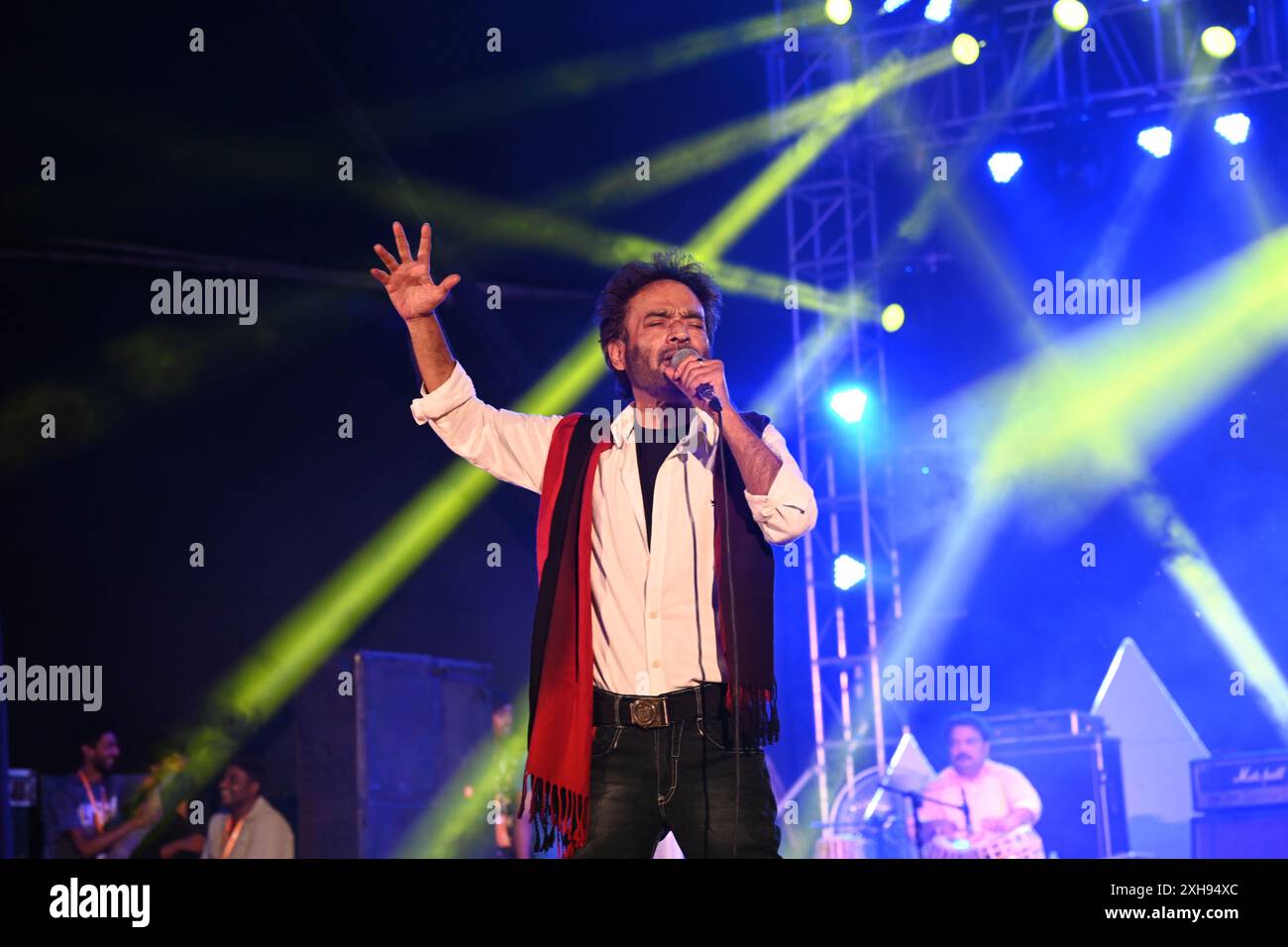 Dhaka, Bangladesh. 12th July, 2024. Indian Famous Singer Nachiketa ...