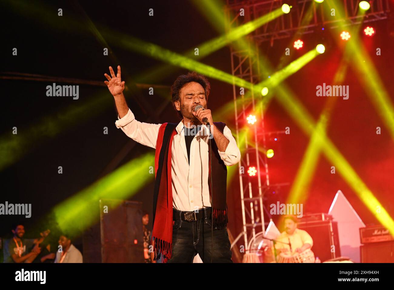 Dhaka, Bangladesh. 12th July, 2024. Indian Famous Singer Nachiketa ...