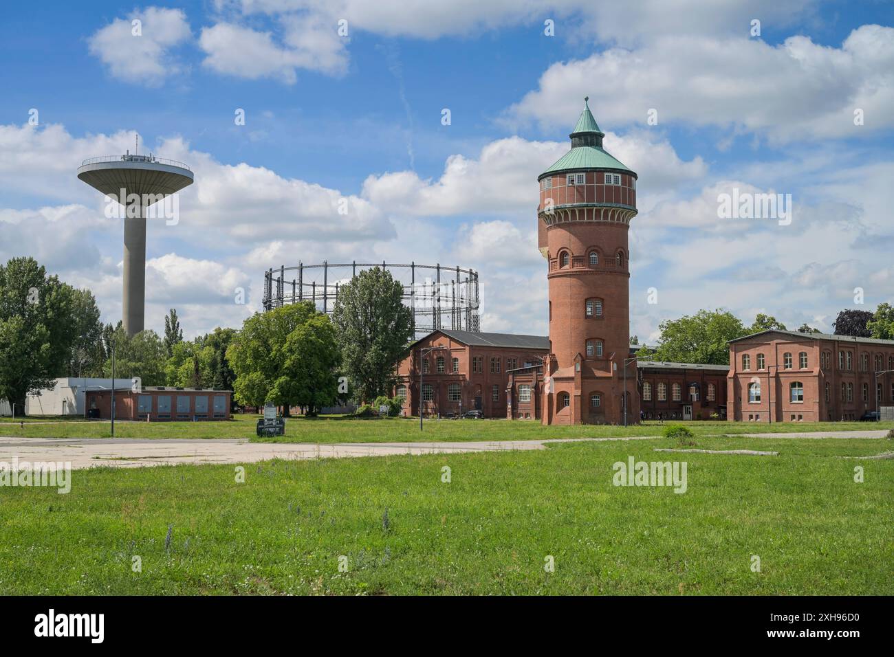 Neuer Wasserturm, Gasometer, Alter Wasserturm, Marienpark, Lankwitzer ...