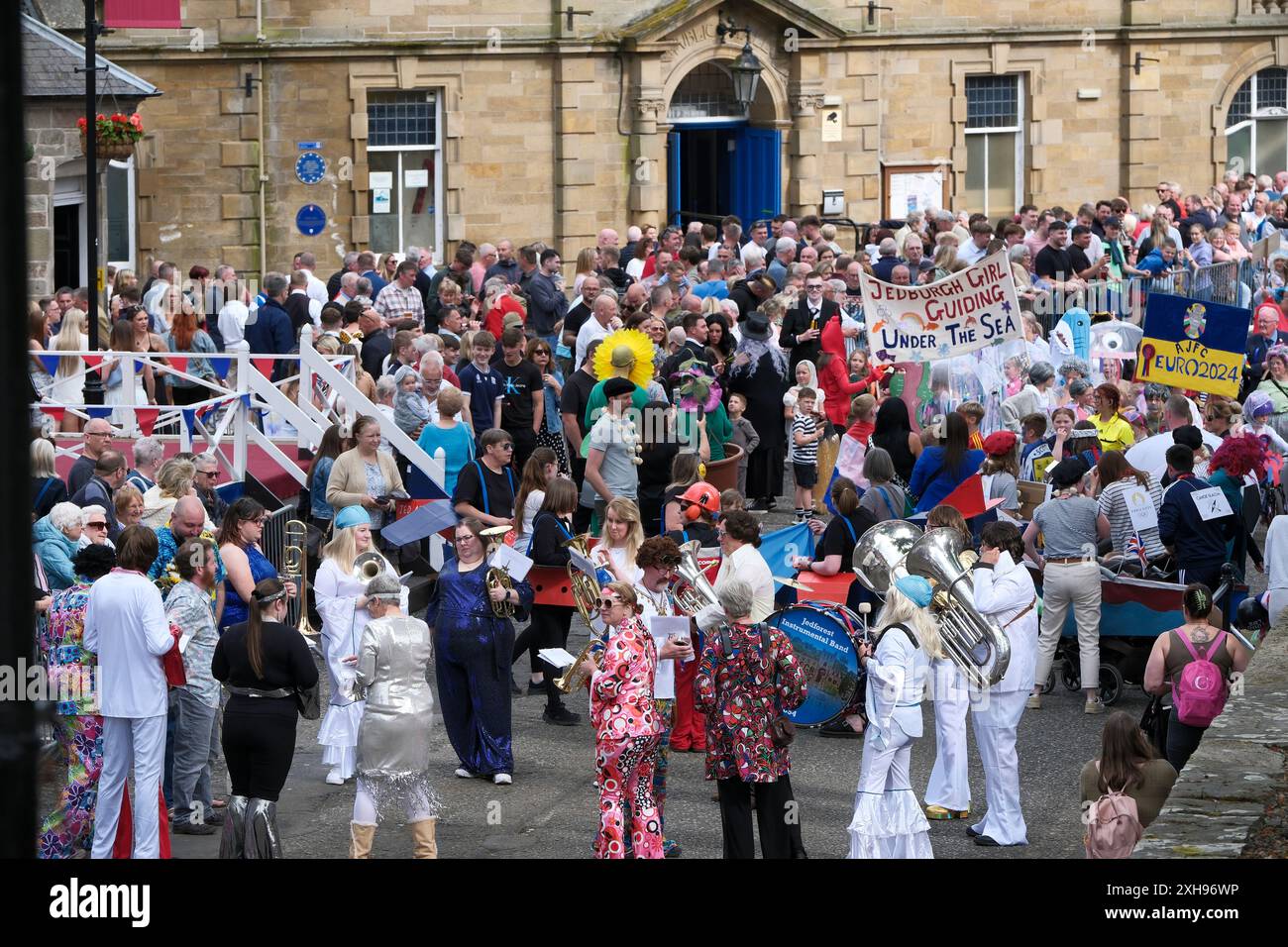 Jethart callants festival 2024 hi-res stock photography and images - Alamy