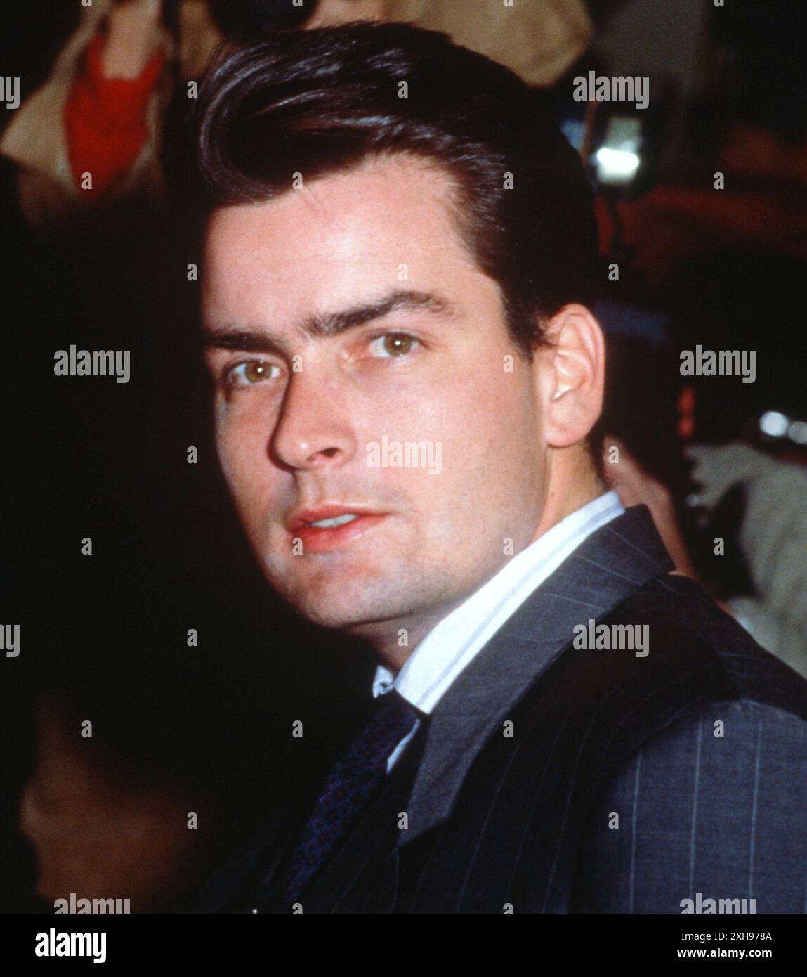 Charlie Sheen, 1987. ph: John Barrett/PHOTOlink/Courtesy Everett ...