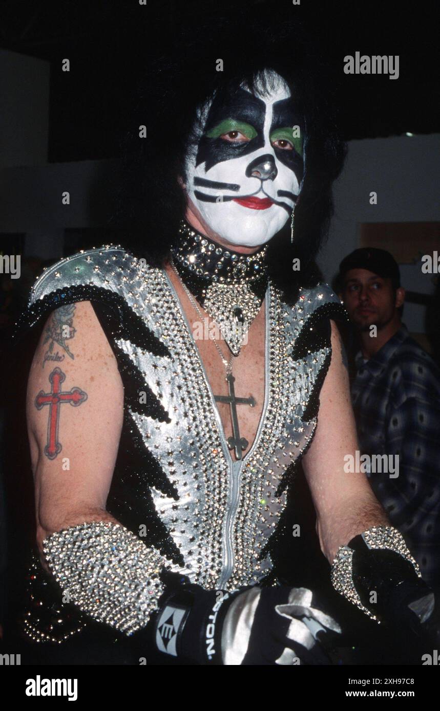 Peter Criss from KISS group, 1999. ph: John Barrett/PHOTOlink/Courtesy ...