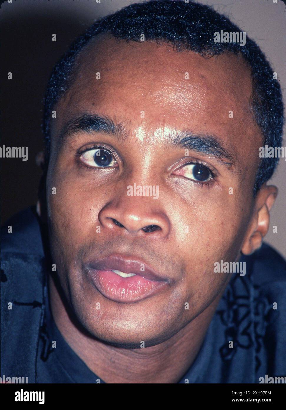 Sugar Ray Leonard, 1990. ph: John Barrett/PHOTOlink/Courtesy Everett ...