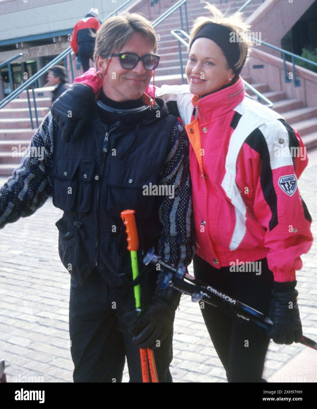 Don Johnson, Melanie Griffith, 1991. ph: John Barrett/PHOTOlink ...