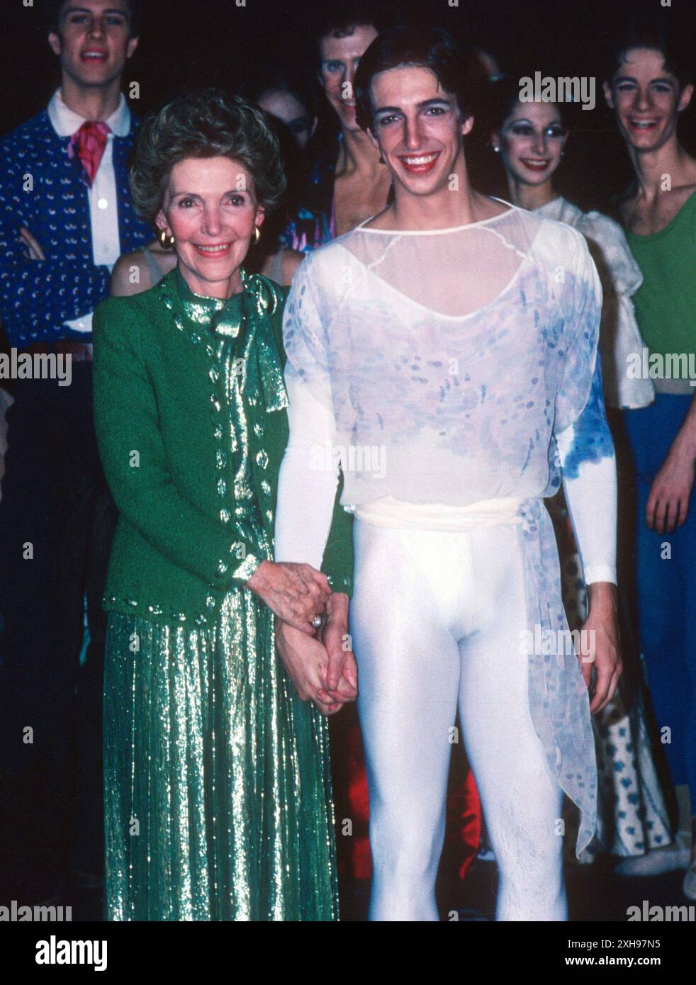 Nancy Reagan, Ron Reagan, 1986. ph: John Barrett/PHOTOlink/Courtesy ...