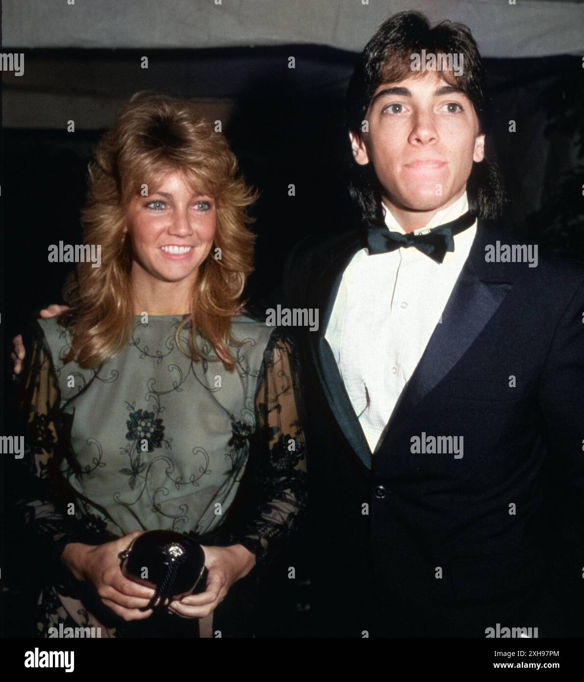 Heather Locklear, Scott Baio, 1980s. ph: John Barrett/PHOTOlink ...