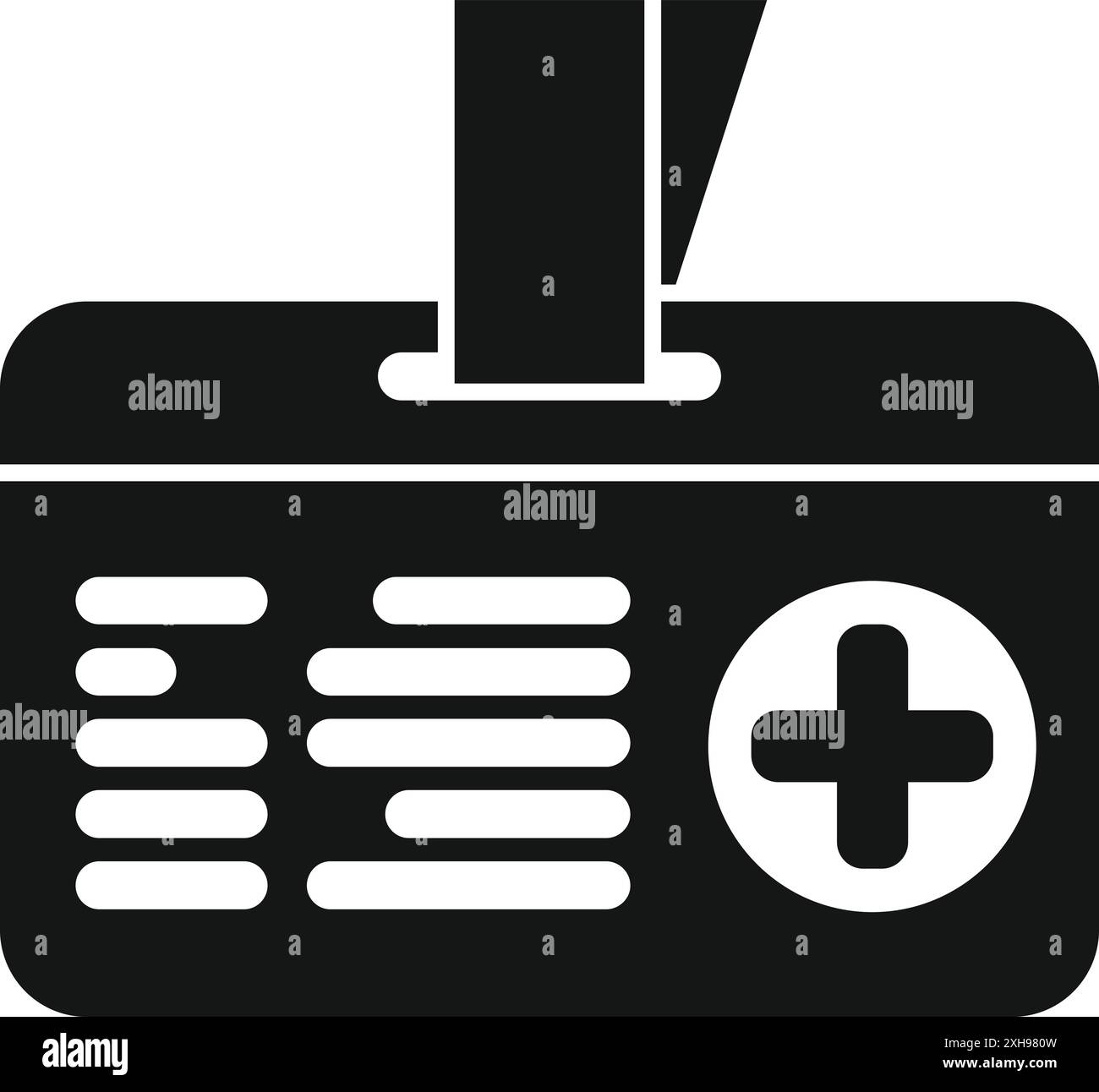 Patient identification card Black and White Stock Photos & Images - Alamy