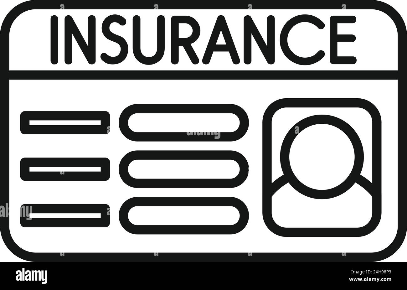 Insurance plan health home car Black and White Stock Photos & Images ...