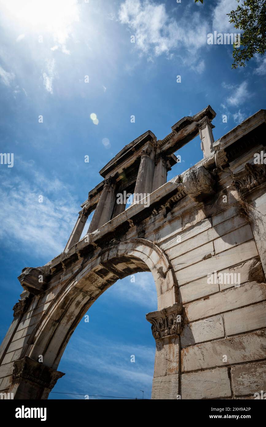 Arch of Hadrian, most commonly known in Greek as Hadrian's Gate, is a ...