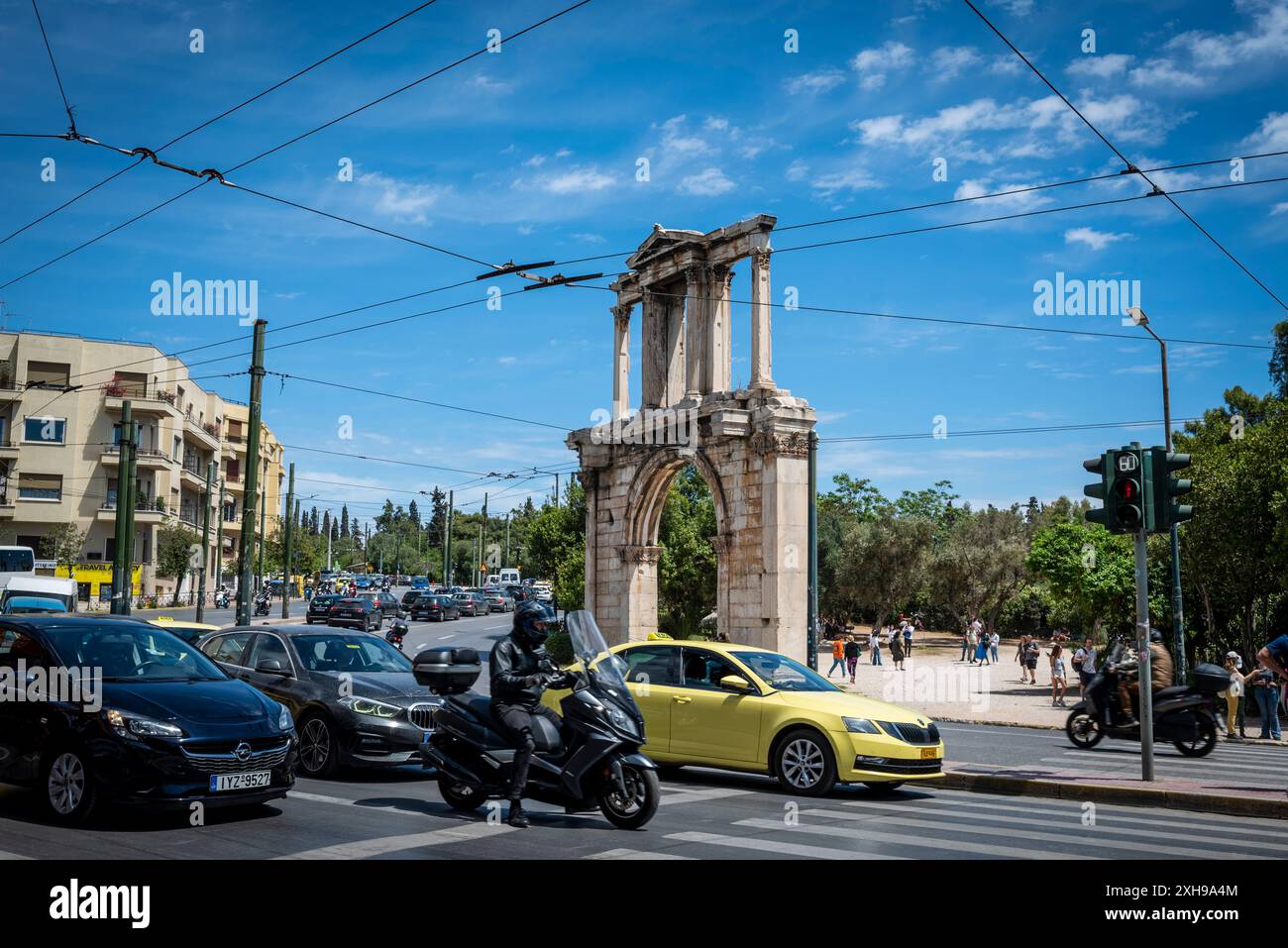 Arch of Hadrian, most commonly known in Greek as Hadrian's Gate, is a ...
