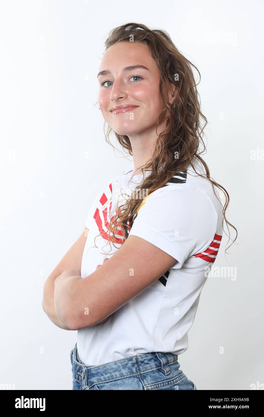 Brussels, Belgium. 11th July, 2024. Belgian Rani Vincke pictured during ...