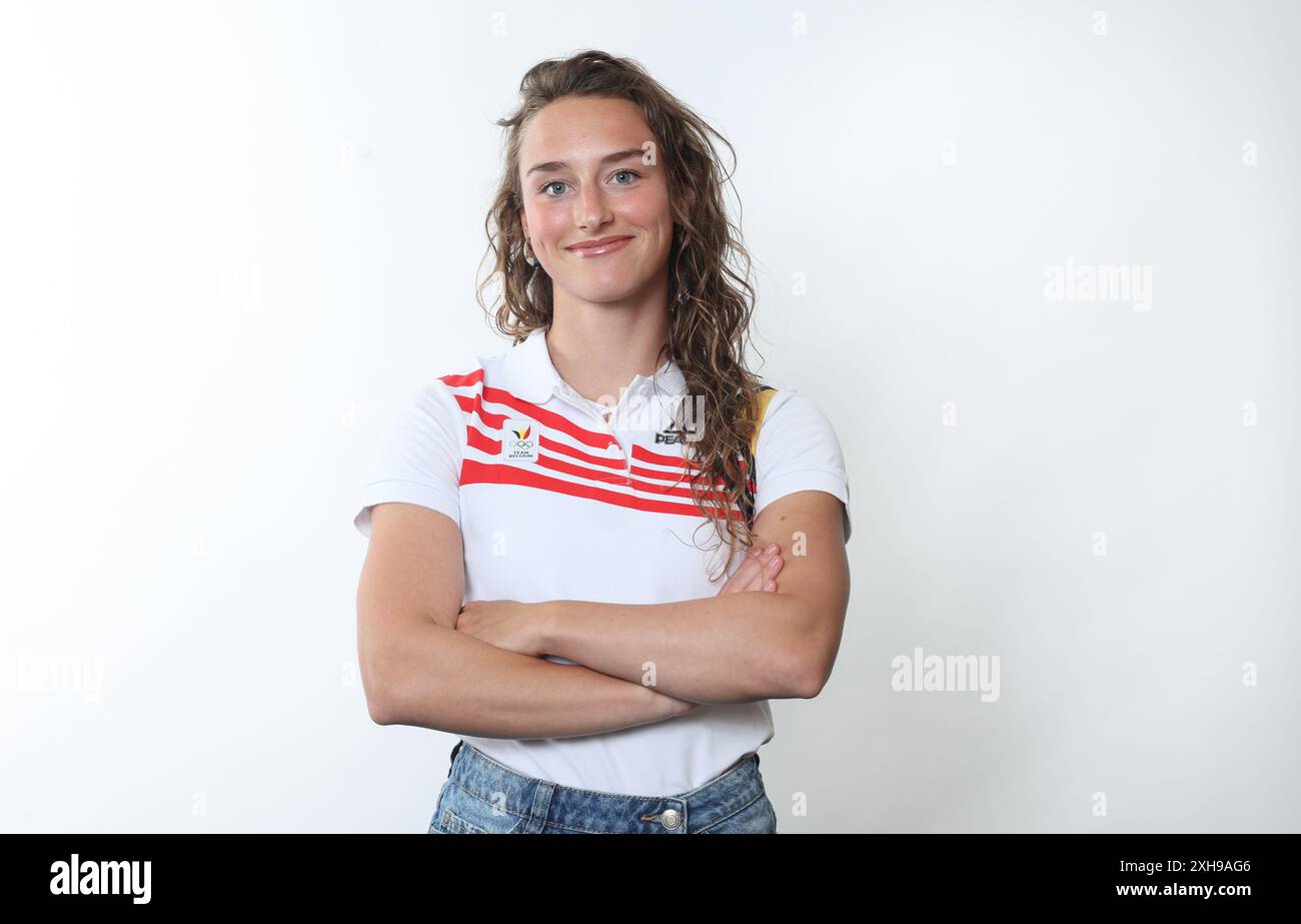 Brussels, Belgium. 11th July, 2024. Belgian Rani Vincke pictured during ...