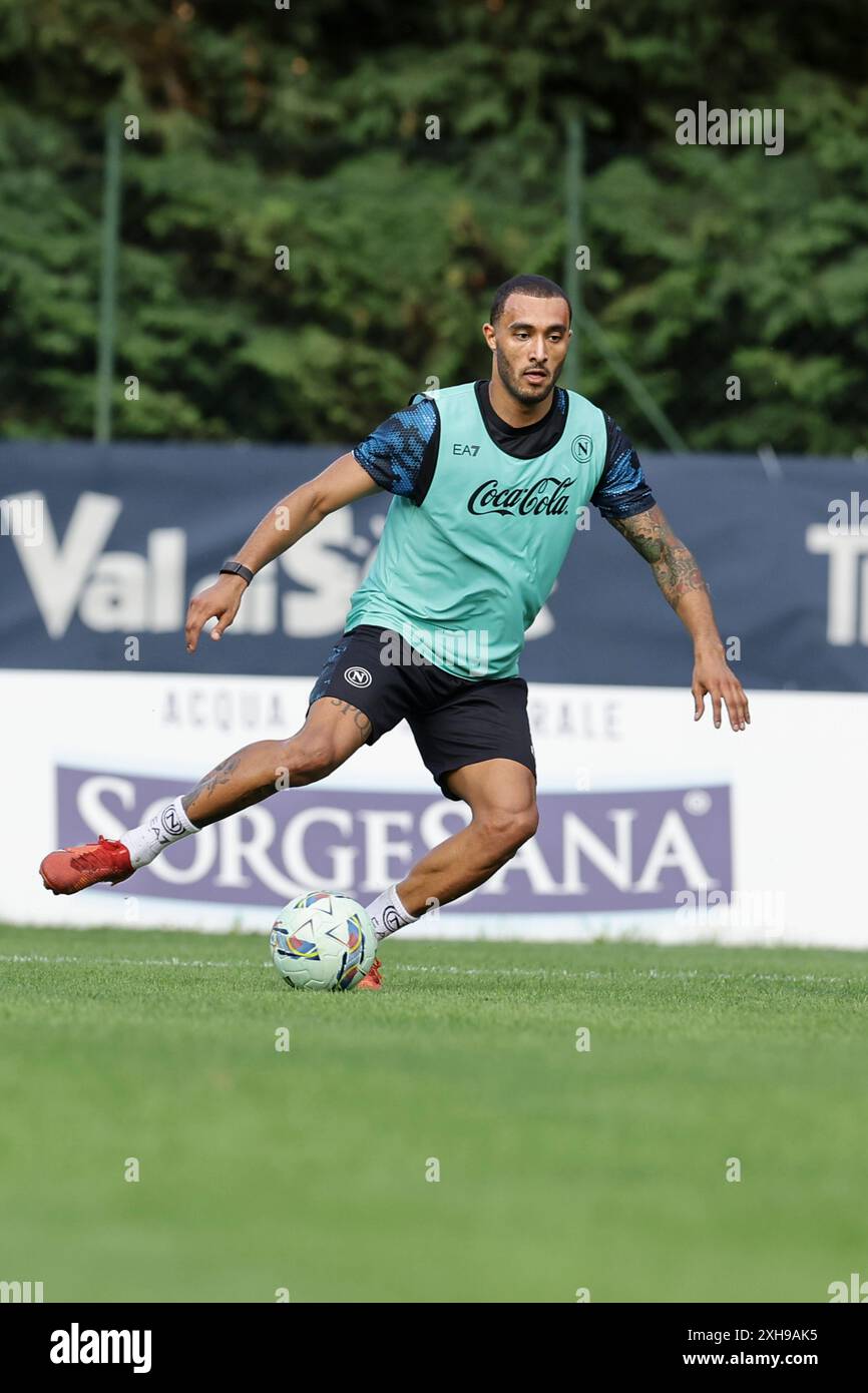 Napoli's Italian defender Francesco Mezzoni during SSC Napoli's 2024-25 ...