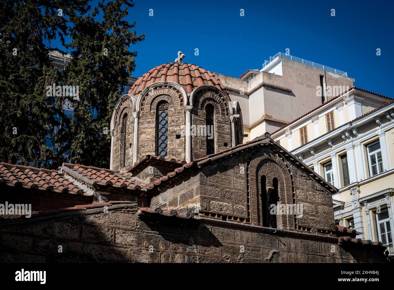Church of Panagia Kapnikarea, a Byzantine Church dedicated to the ...