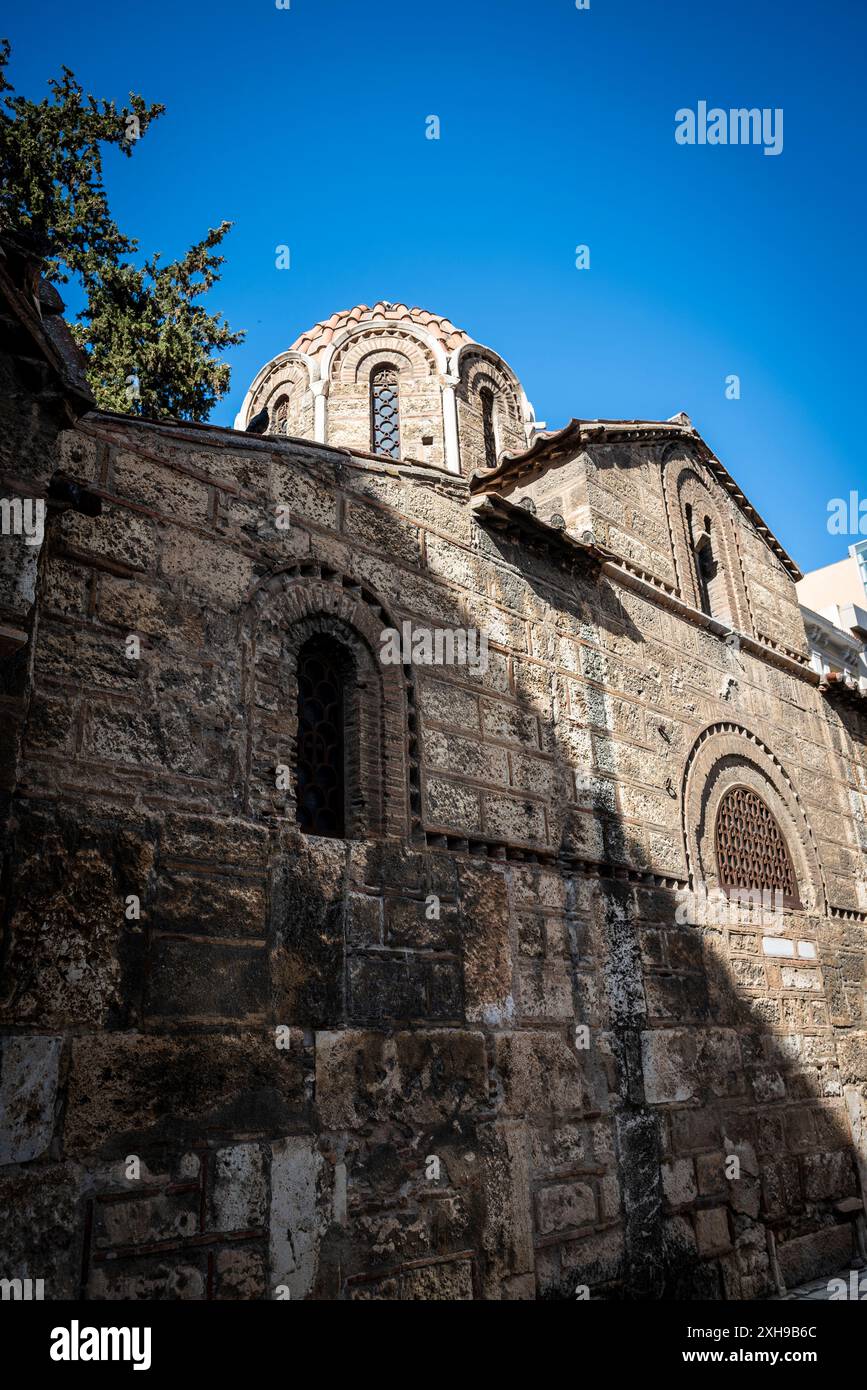 Church of Panagia Kapnikarea, a Byzantine Church dedicated to the ...