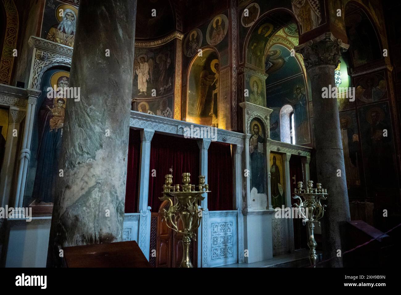 Church of Panagia Kapnikarea, a Byzantine Church dedicated to the ...