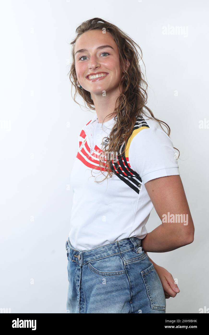 Brussels, Belgium. 11th July, 2024. Belgian Rani Vincke pictured during ...
