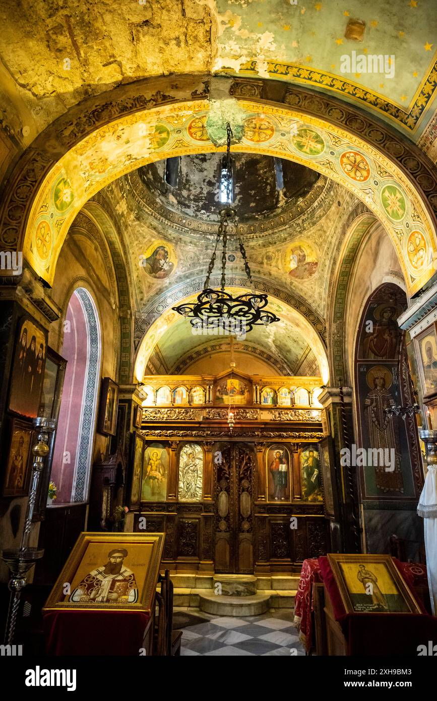 Church of Panagia Kapnikarea, a Byzantine Church dedicated to the ...