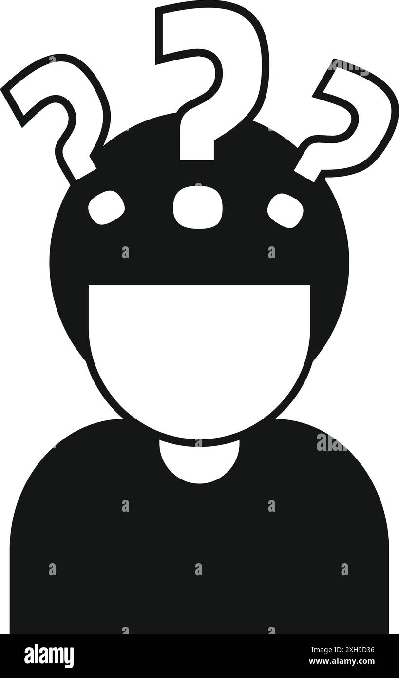 Man lost something Stock Vector Images - Alamy