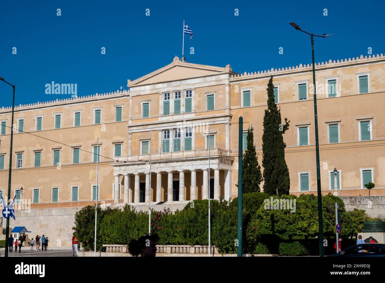 Old Royal Palace, the first royal palace of modern Greece, completed in ...