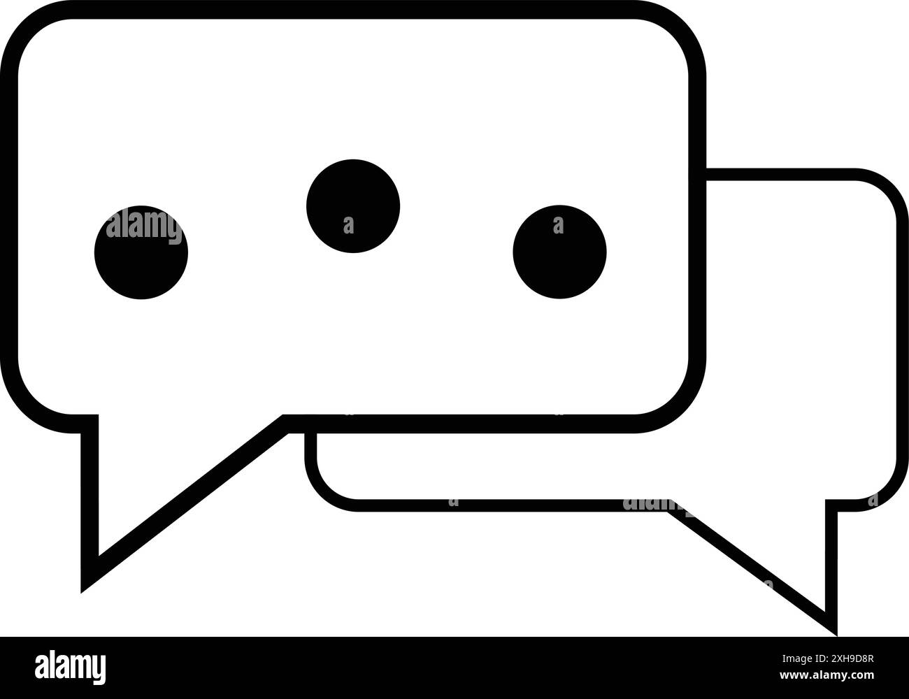 Message chart symbol, question and comments icon, bubble message ... Message chart symbol, question and comments icon, bubble message ...