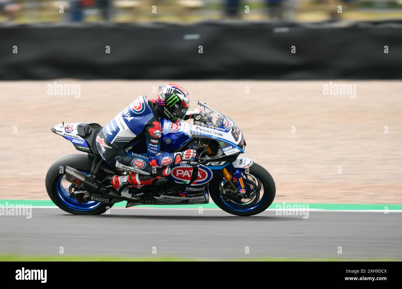 12 July 2024 - Donnington Park Race Track, Derbyshire. World Superbike ...