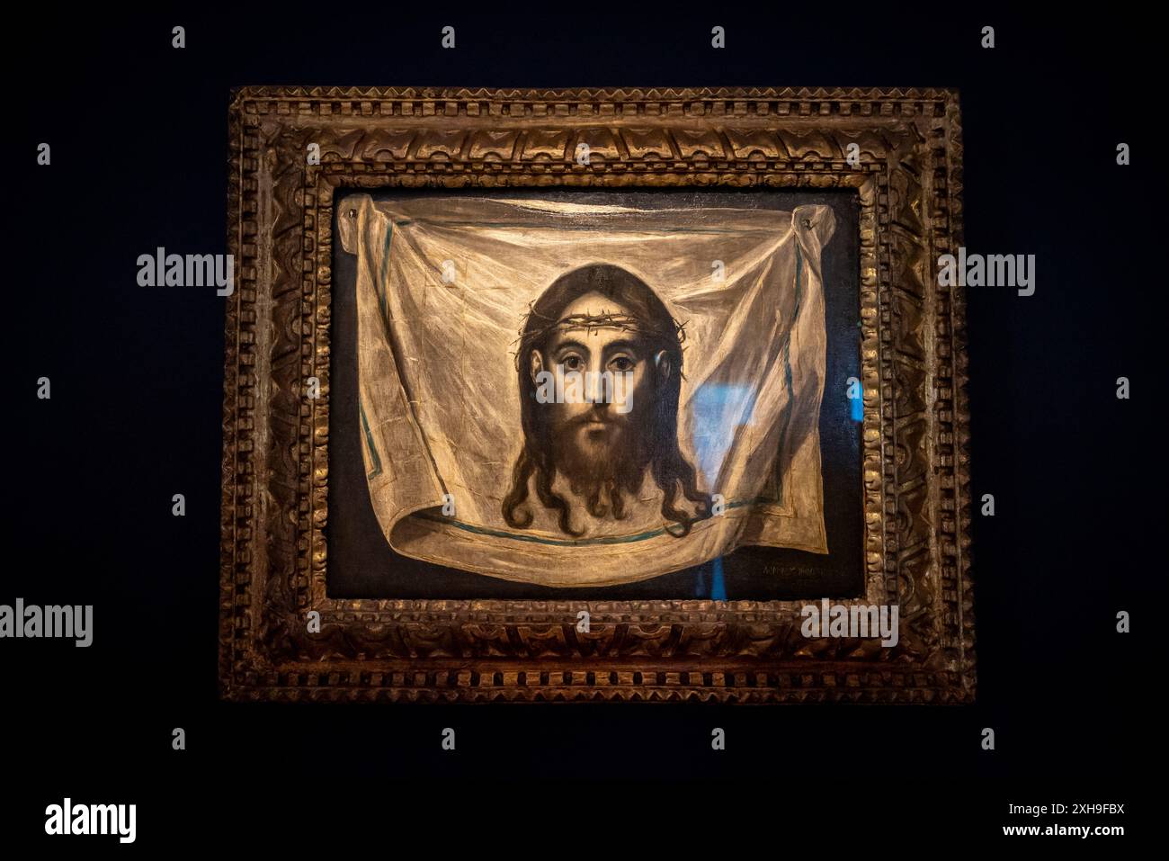 El Greco painting 'The Veil of Saint Veronica, 1580, Basil & Elise ...